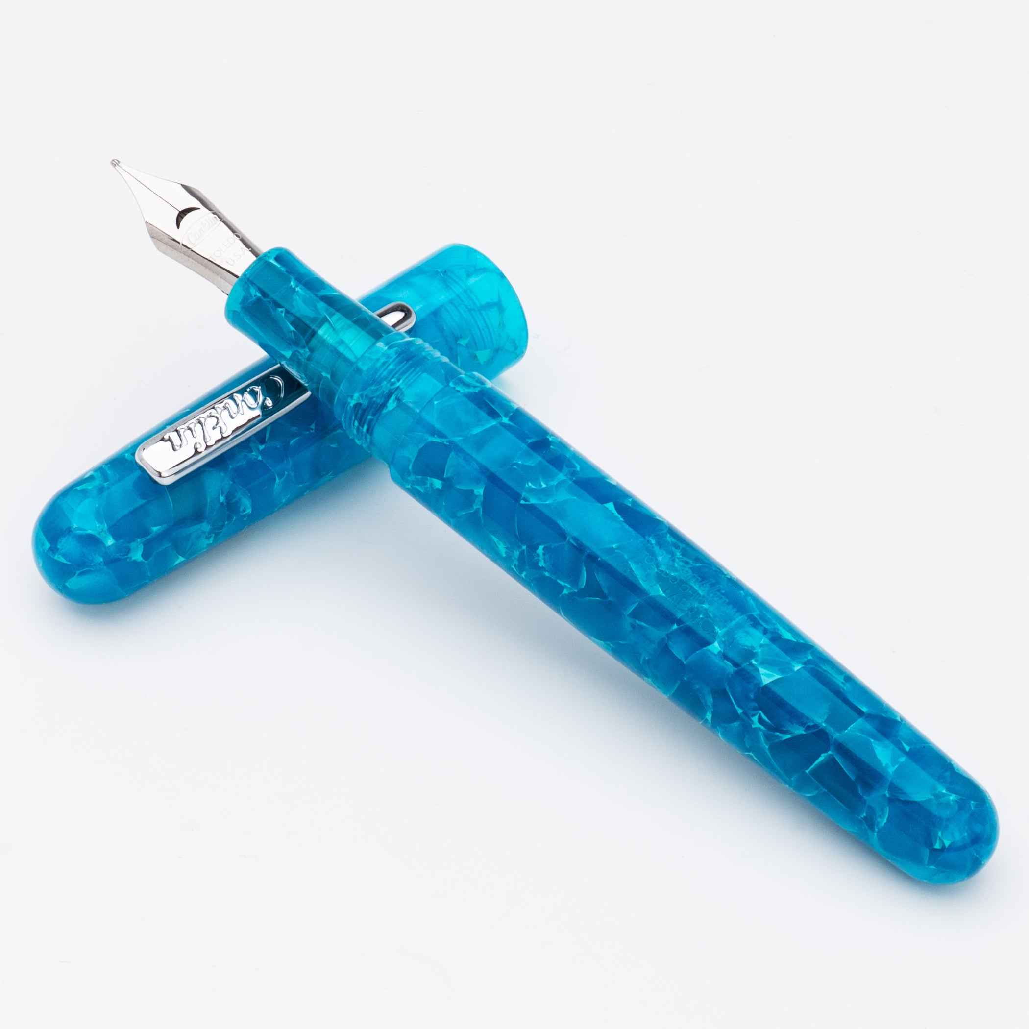 Conklin All American Fountain Pen Turquoise Serenity with JoWo Nib ...