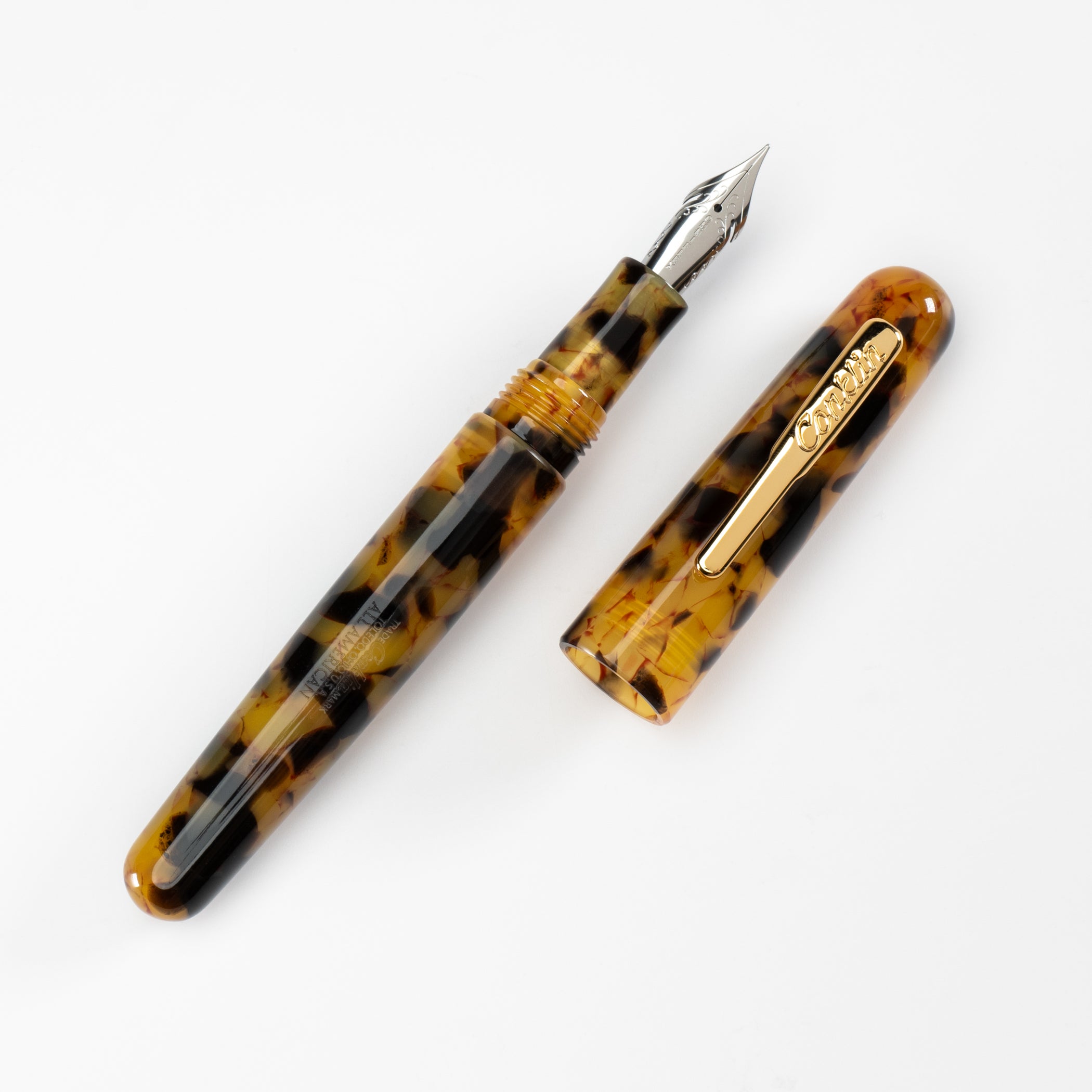 Conklin All American Fountain Pen Tortoiseshell with JoWo Nib | Conklin ...